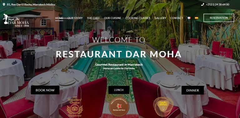 Dar Moha Marrakech – Menu, Prices, Reviews & Fine Dining Experience